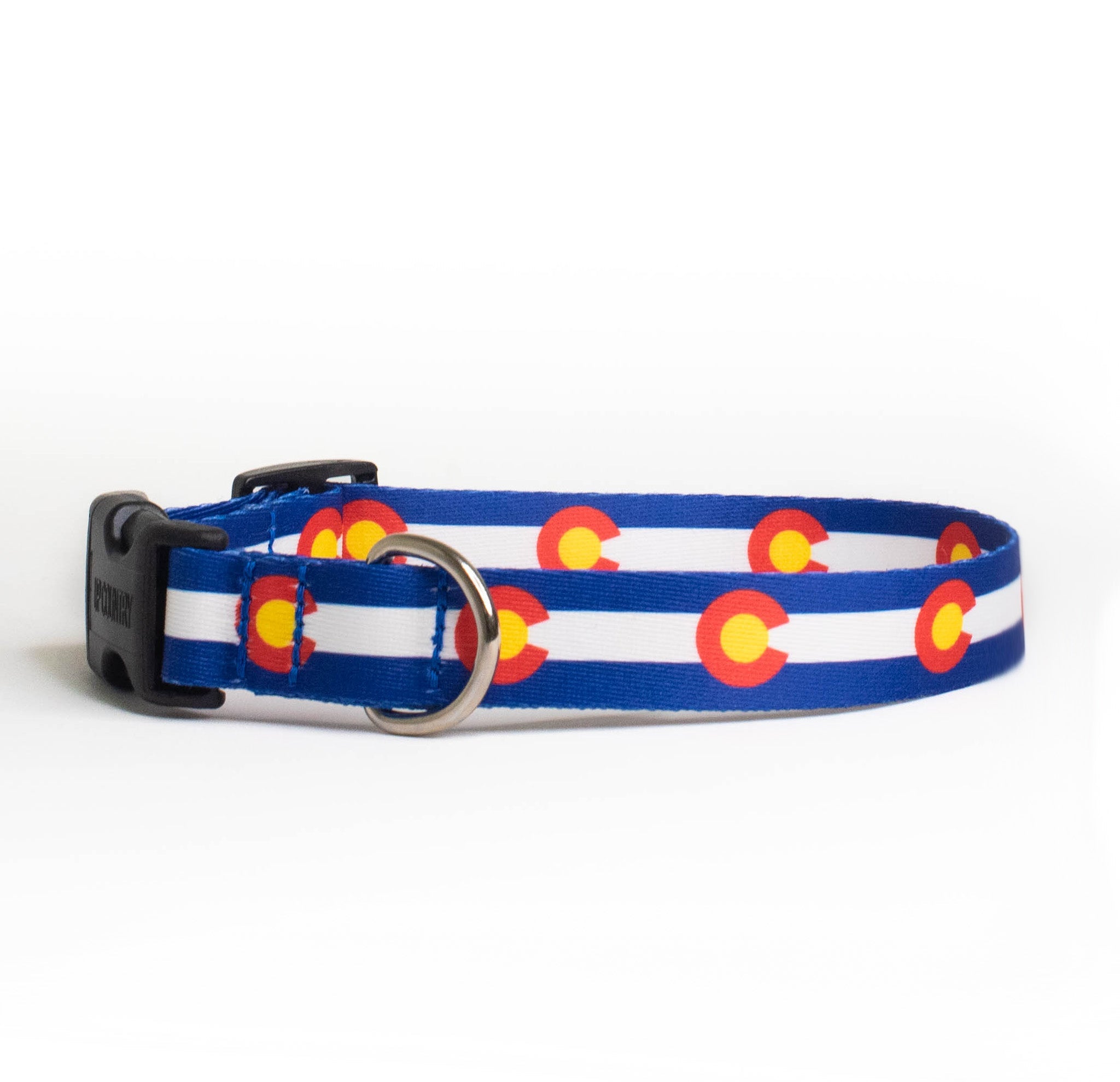 Up Country Sport - Colorado Flag Printed Dog Collar – Up Country Inc